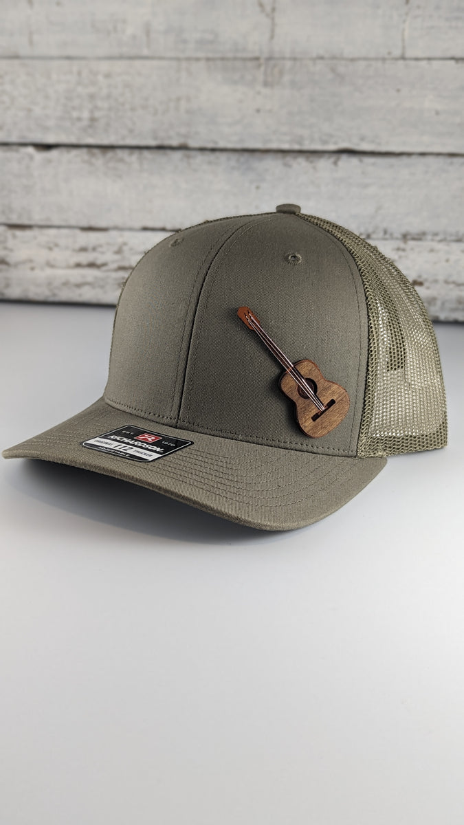 Wooden Acoustic guitar hat – Caps Elevated
